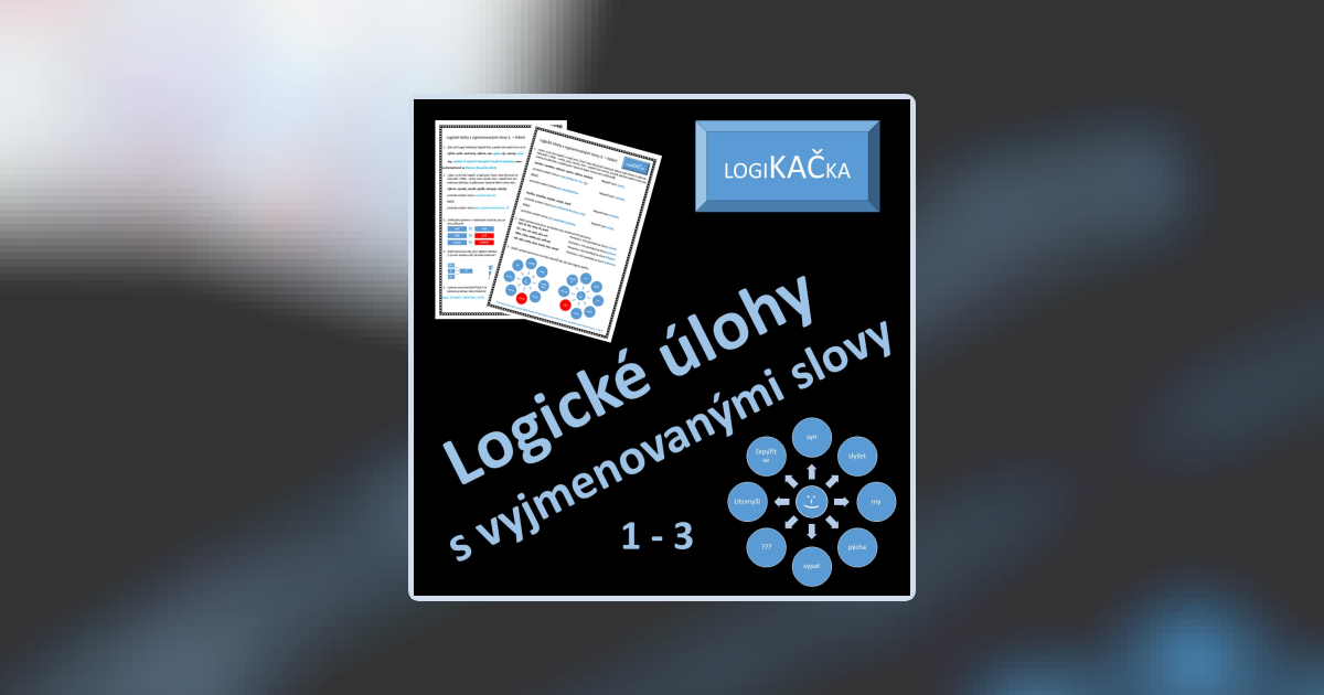 Logické úlohy využívající vyjmenovaná slova | Učitelnice
