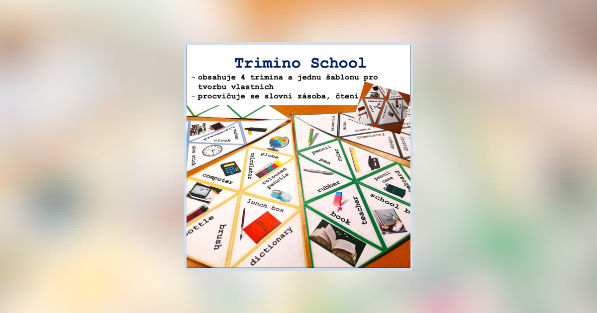 Trimino - School | Učitelnice