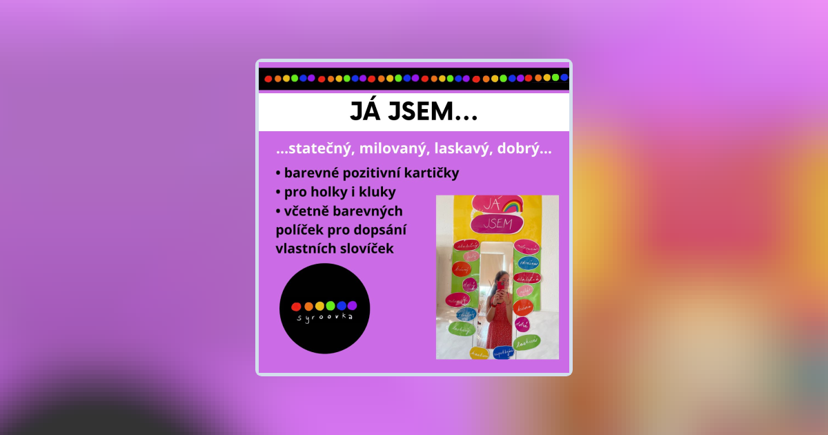 Materiál - Já jsem...