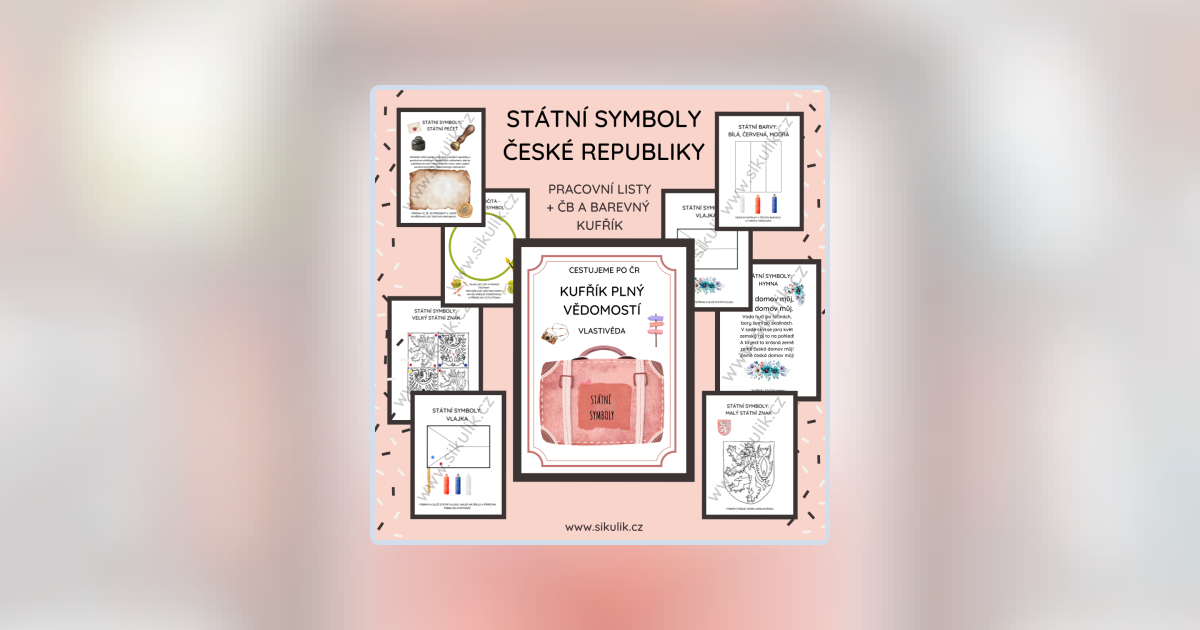 STÁTNÍ SYMBOLY ČR | Učitelnice