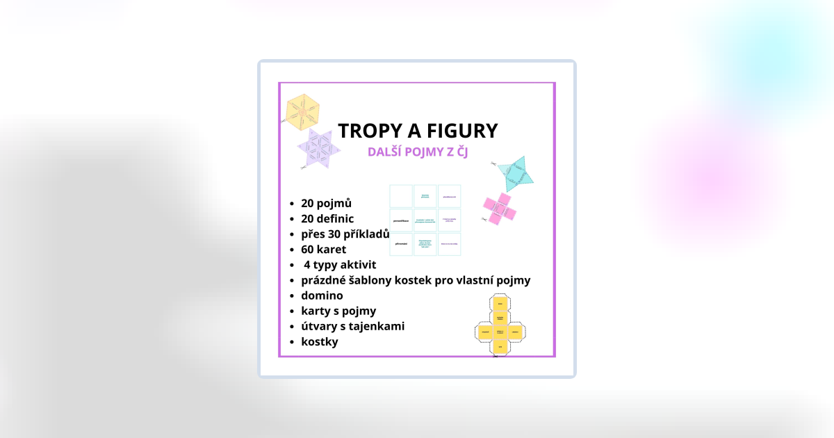 Tropy a figury pro SŠ i ZŠ | Učitelnice