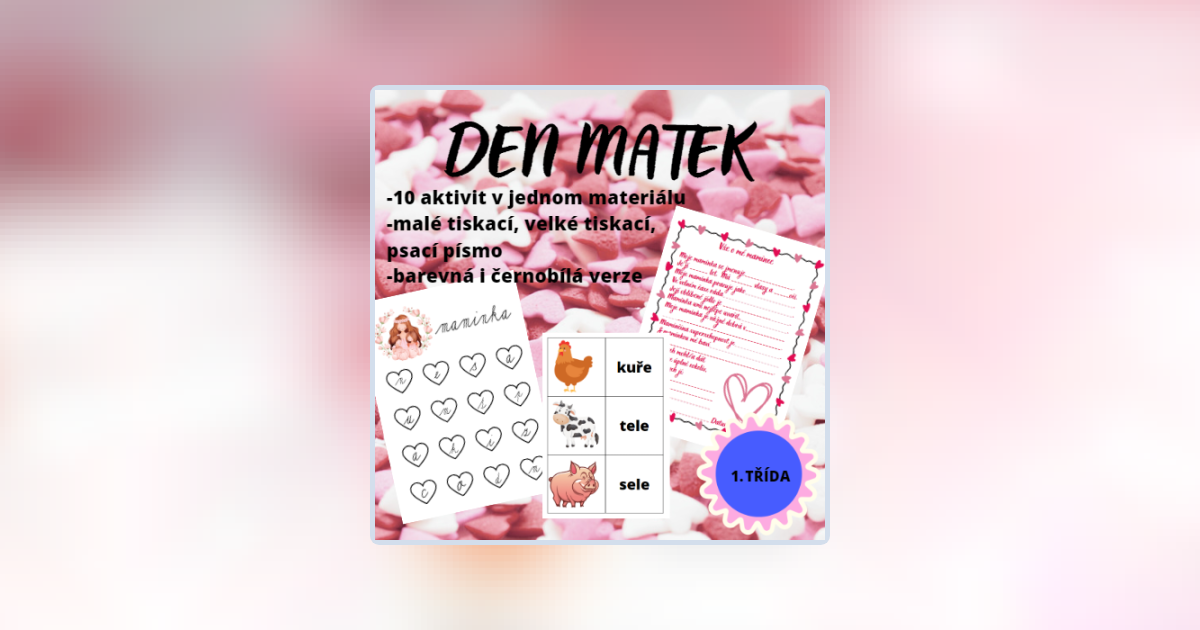 DEN MATEK | Učitelnice