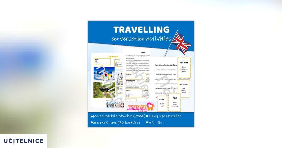 Travelling conversation activities | Učitelnice