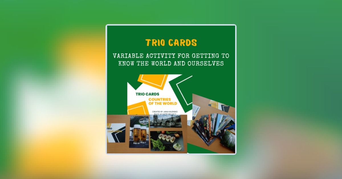 Materiál - TRIO Cards