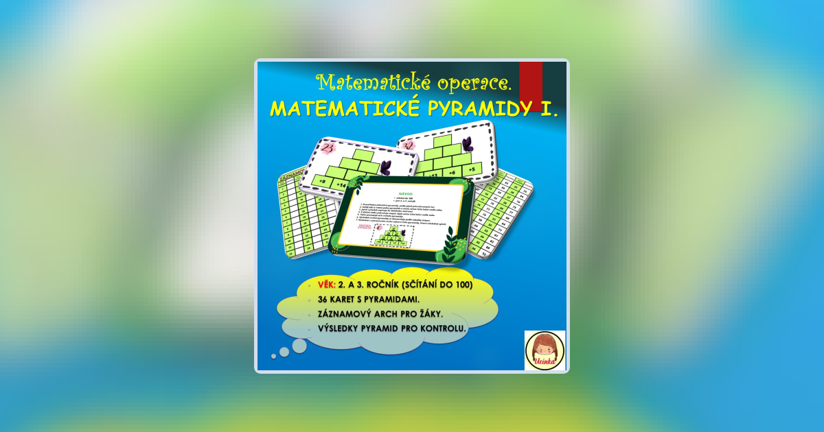Matematické pyramidy I. | Učitelnice
