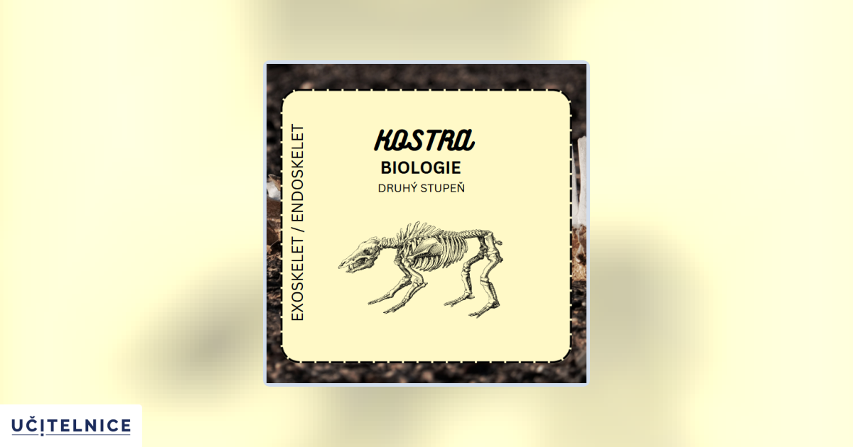 EXOSKELET / ENDOSKELET - (černobílá) zábavná poznávačka (pro pátou ...