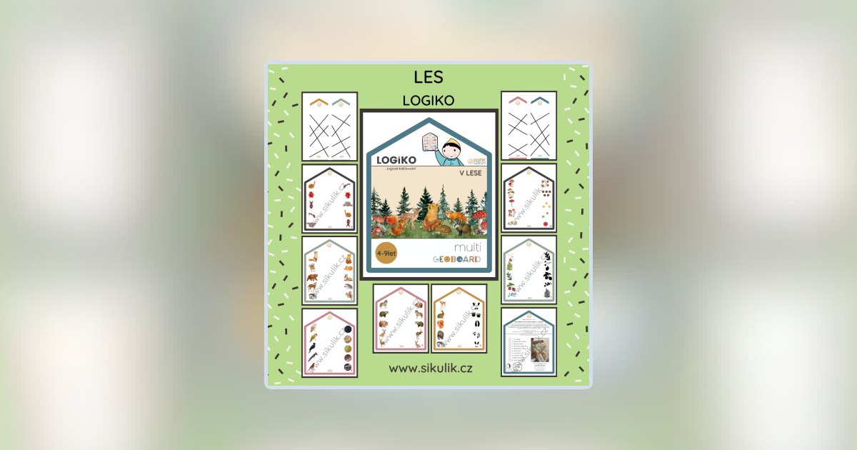 LOGIKO v LESE | Učitelnice