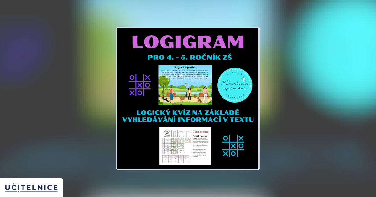 LOGIGRAM | Učitelnice