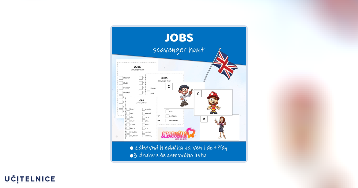 Jobs scavenger hunt | Učitelnice