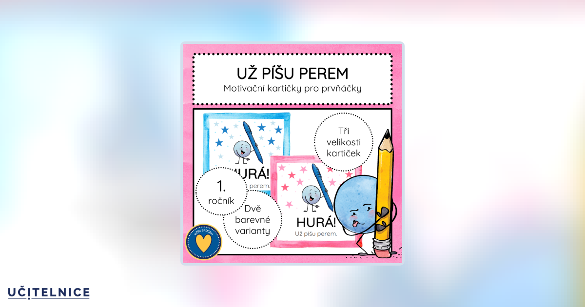 Už píšu perem! | Učitelnice