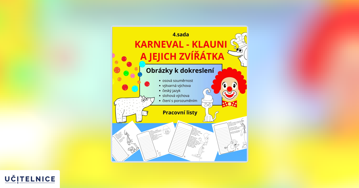 MASOPUST, KARNEVAL - Klauni a jejich zvířátka | Učitelnice