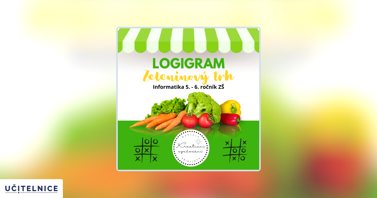 LOGIGRAM - Zeleninový trh | Učitelnice