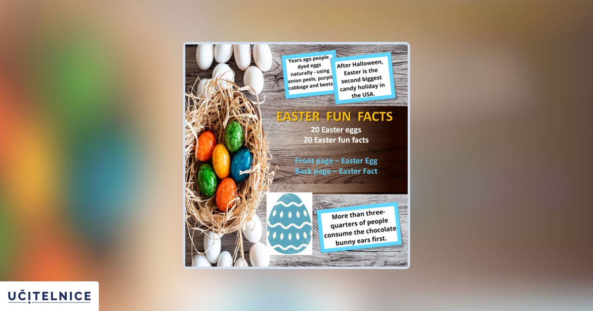 Easter Fun Facts | Učitelnice