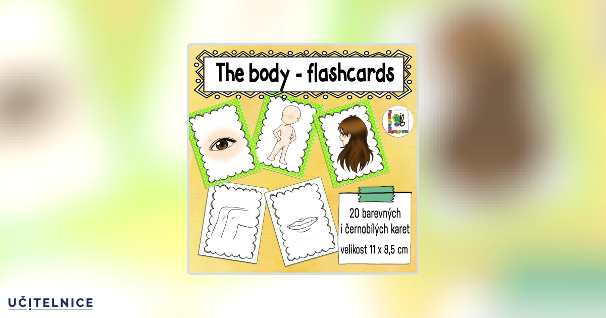 The body - flashcards | Učitelnice
