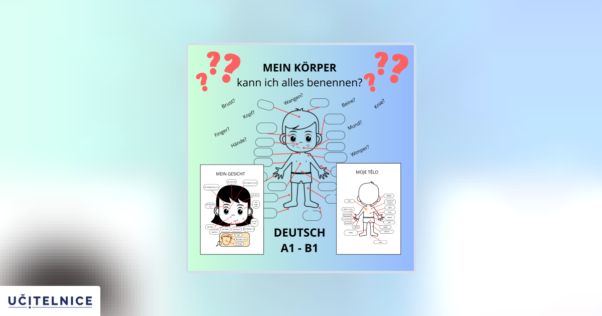 Mein Körper_DEUTSCH | Učitelnice