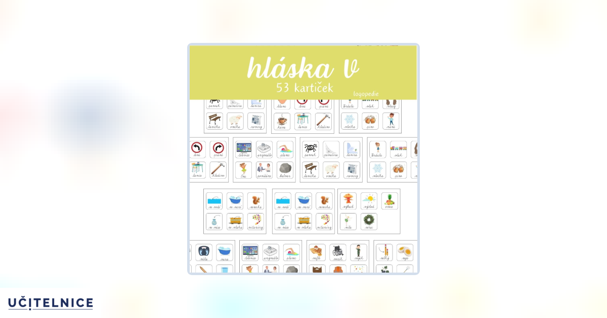 Hláska V | Učitelnice
