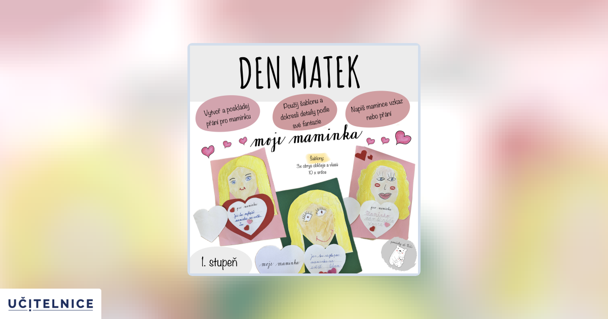 Den matek - tvoření | Učitelnice