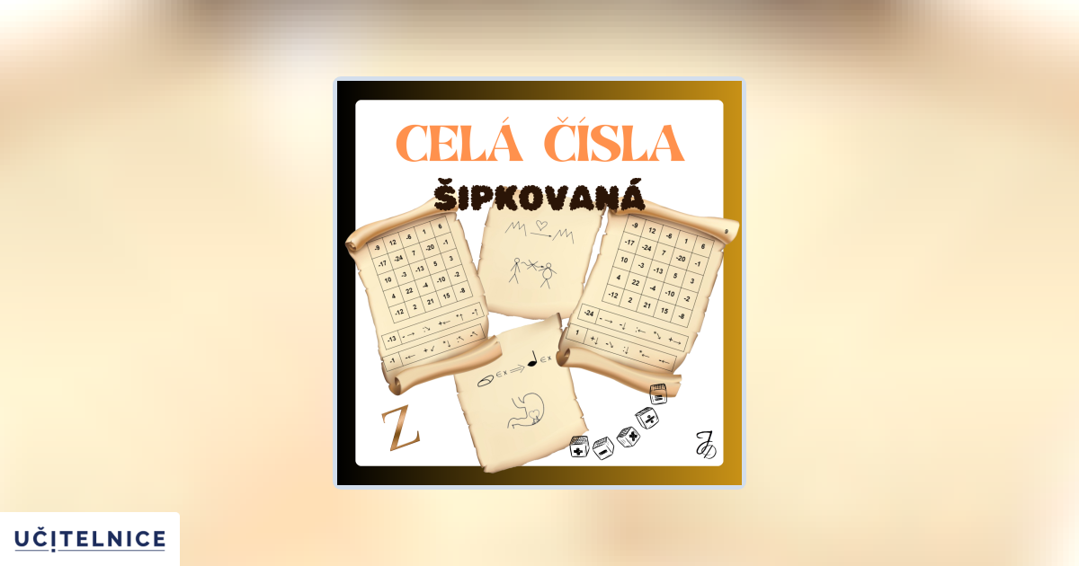 ŠIPKOVANÁ - CELÁ ČÍSLA | Učitelnice
