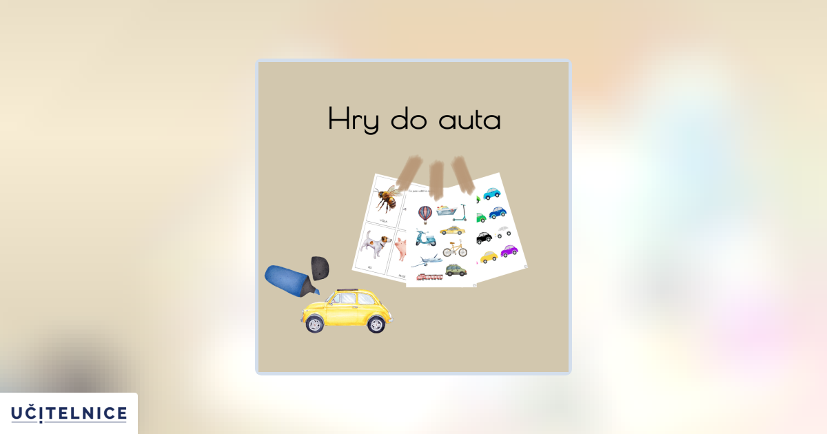 Hry do auta | Učitelnice