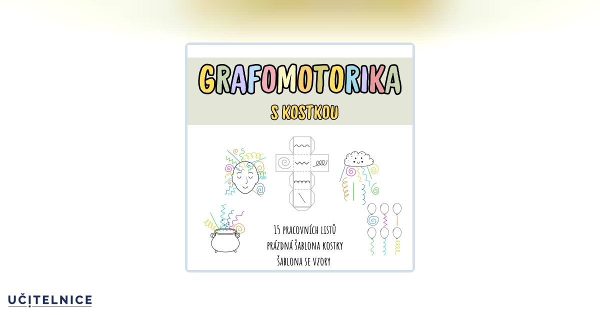GRAFOMOTORIKA S KOSTKOU | Učitelnice