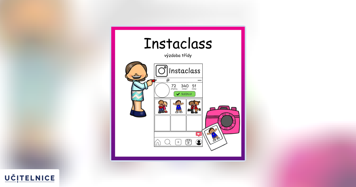 Výzdoba třídy - Instaclass | Učitelnice