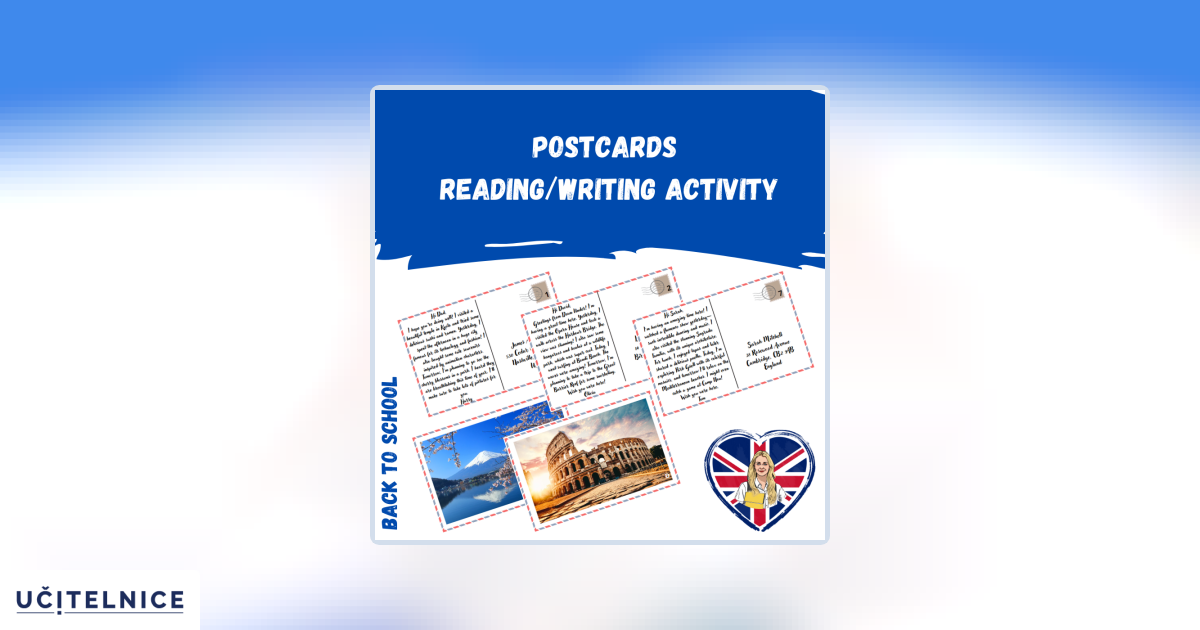 POSTCARDS - READING/WRITING ACTIVITY | Učitelnice