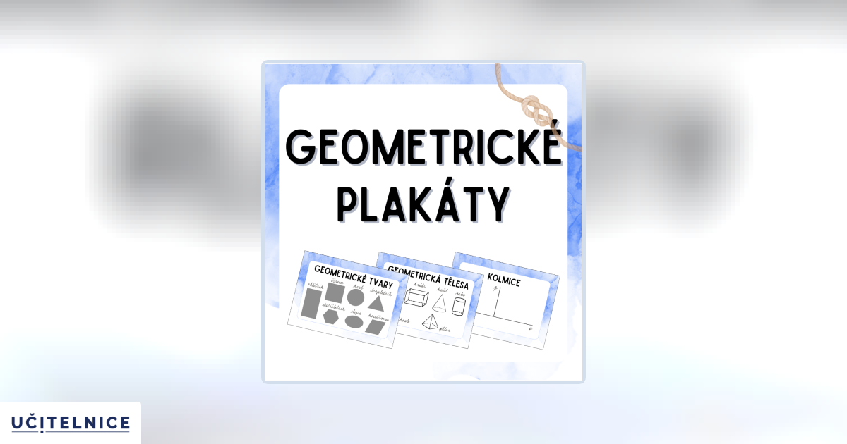 Základní geometrické plakáty | Učitelnice