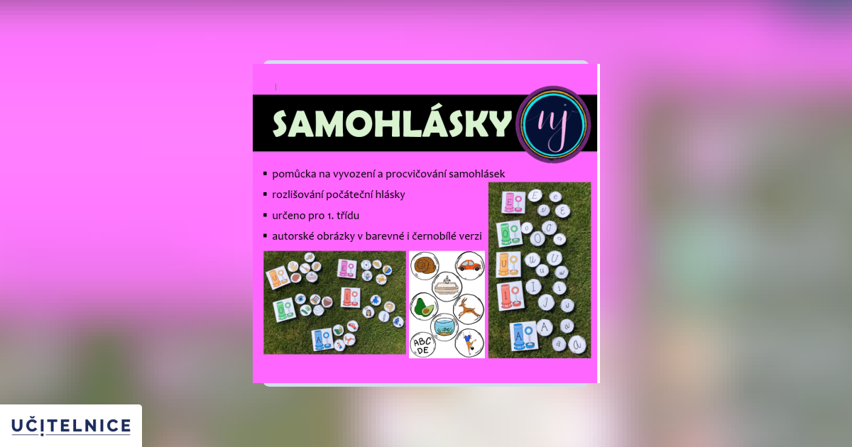 Samohlásky | Učitelnice