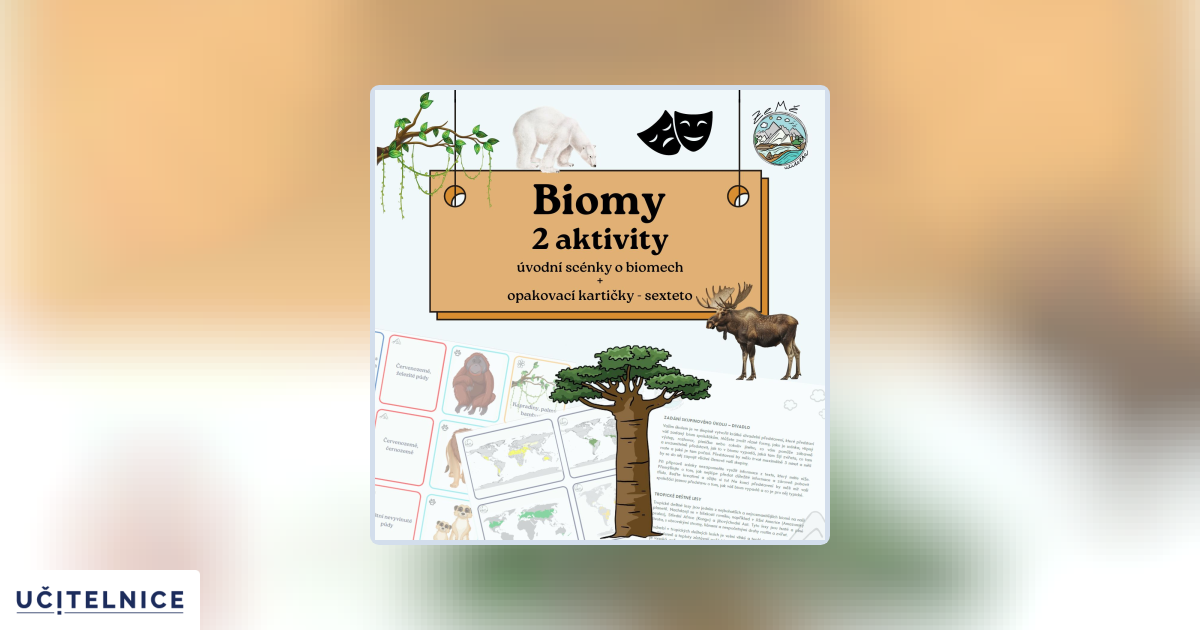 Biomy - divadlo a sexteto | Učitelnice