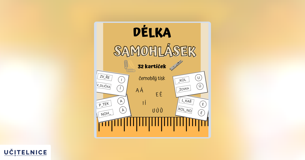 Délka samohlásek | Učitelnice