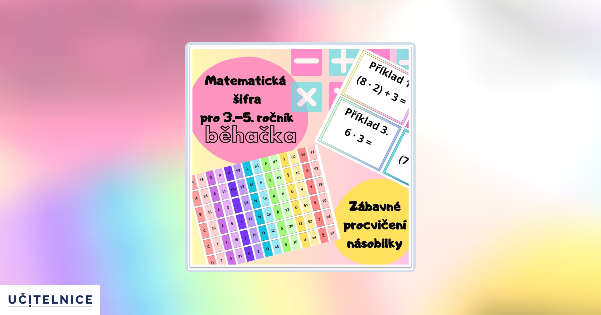 Matematická šifra | Učitelnice