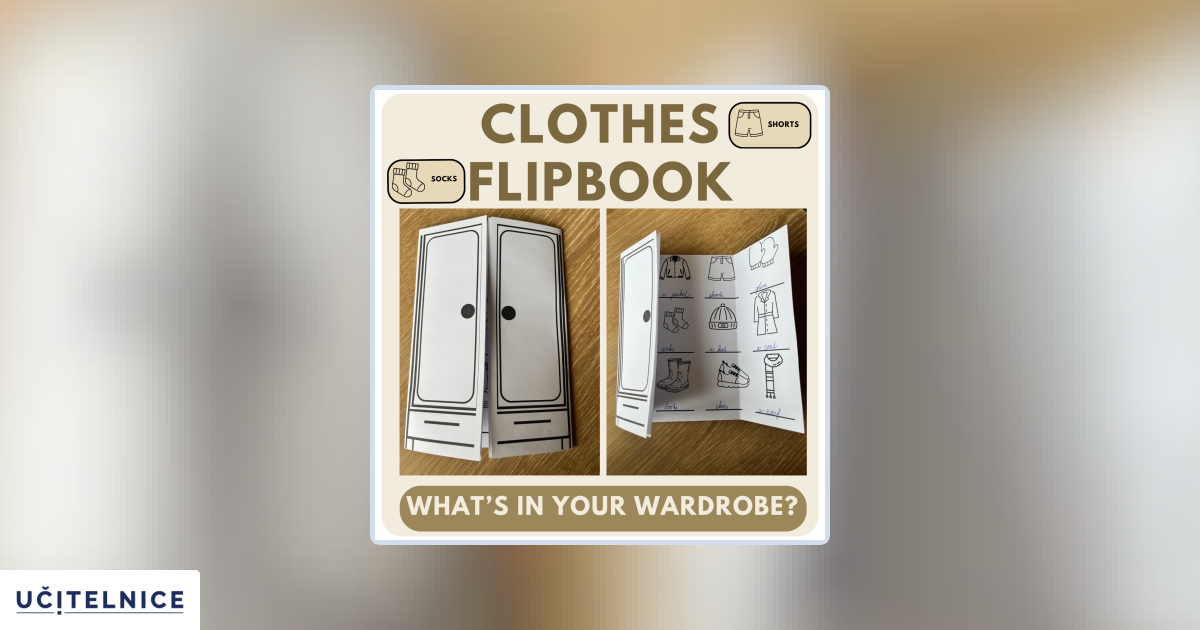 Clothes - flipbook | Učitelnice