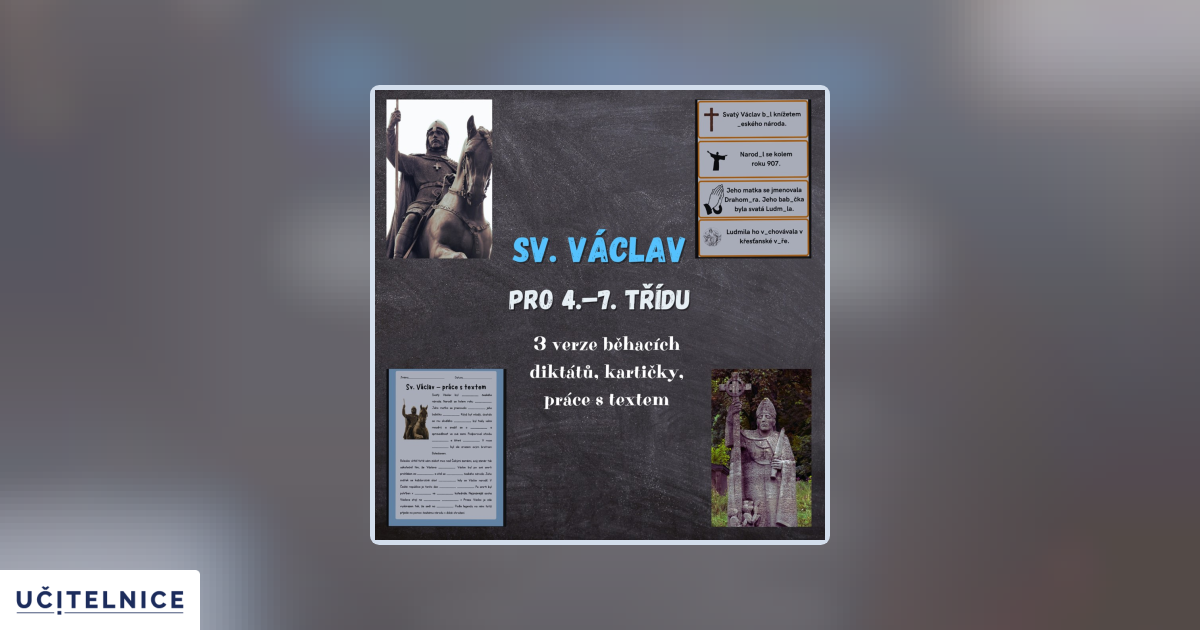 sv. Václav | Učitelnice