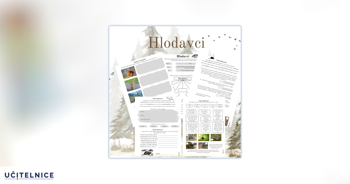 Hlodavci | Učitelnice
