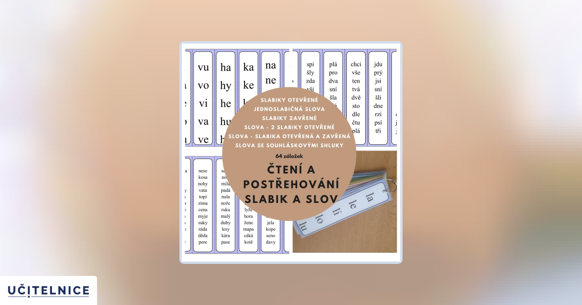 Čtení slabik a slov | Učitelnice
