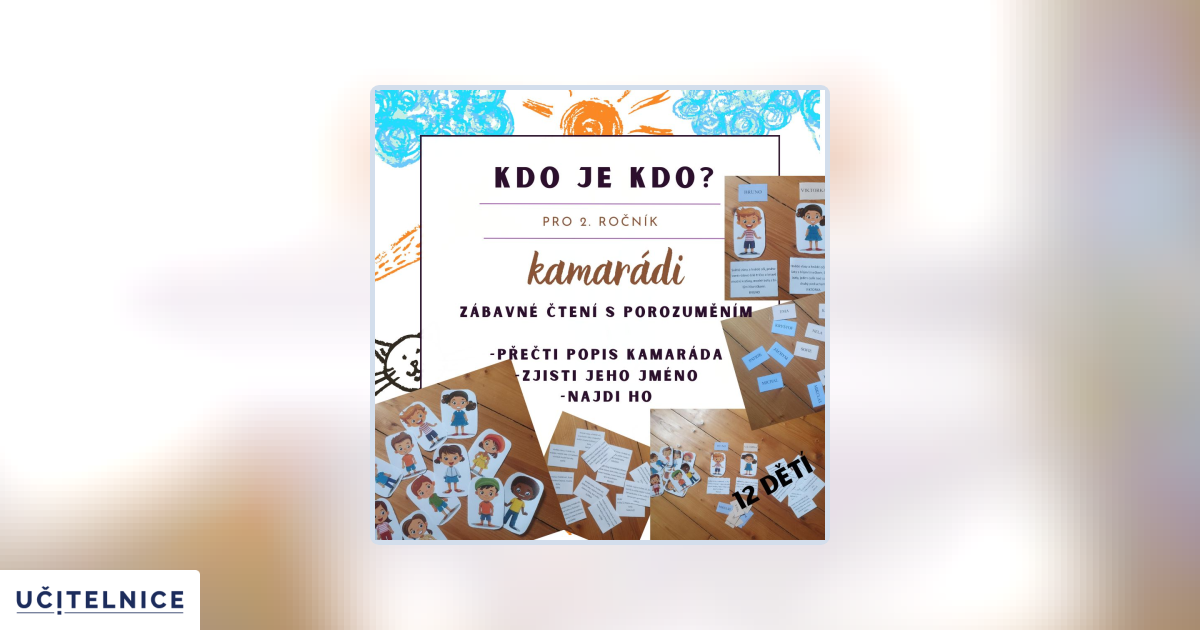 Kdo je kdo? | Učitelnice