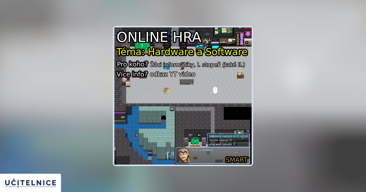 ONLINE HRA - Hardware a Software (informatika) | Učitelnice