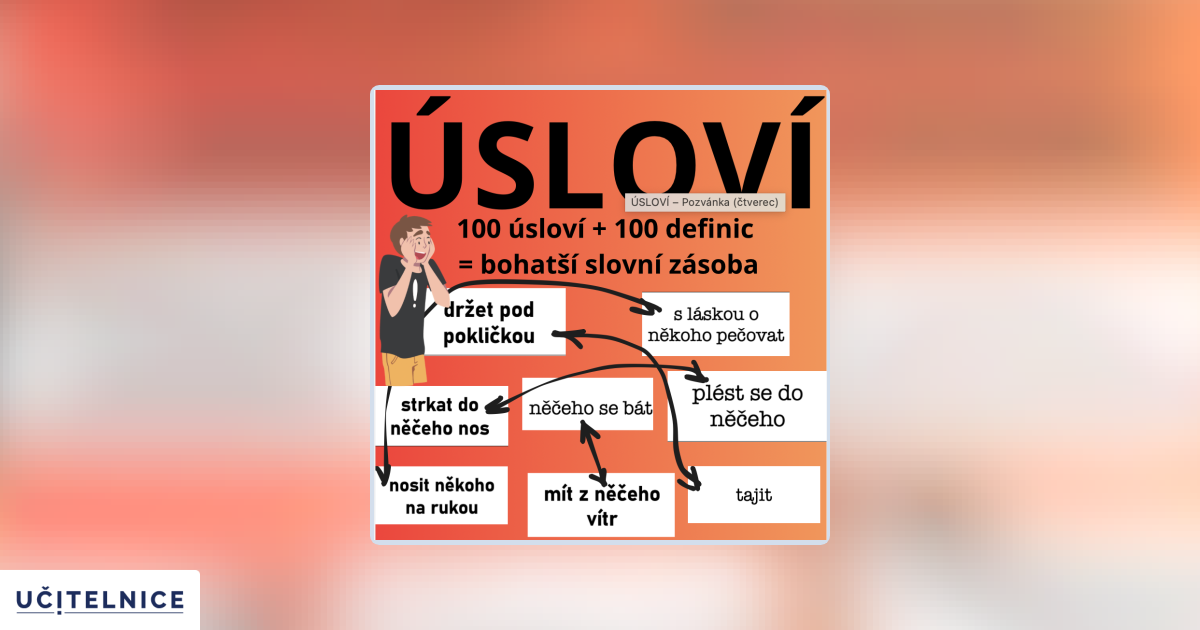 ÚSLOVÍ | Učitelnice