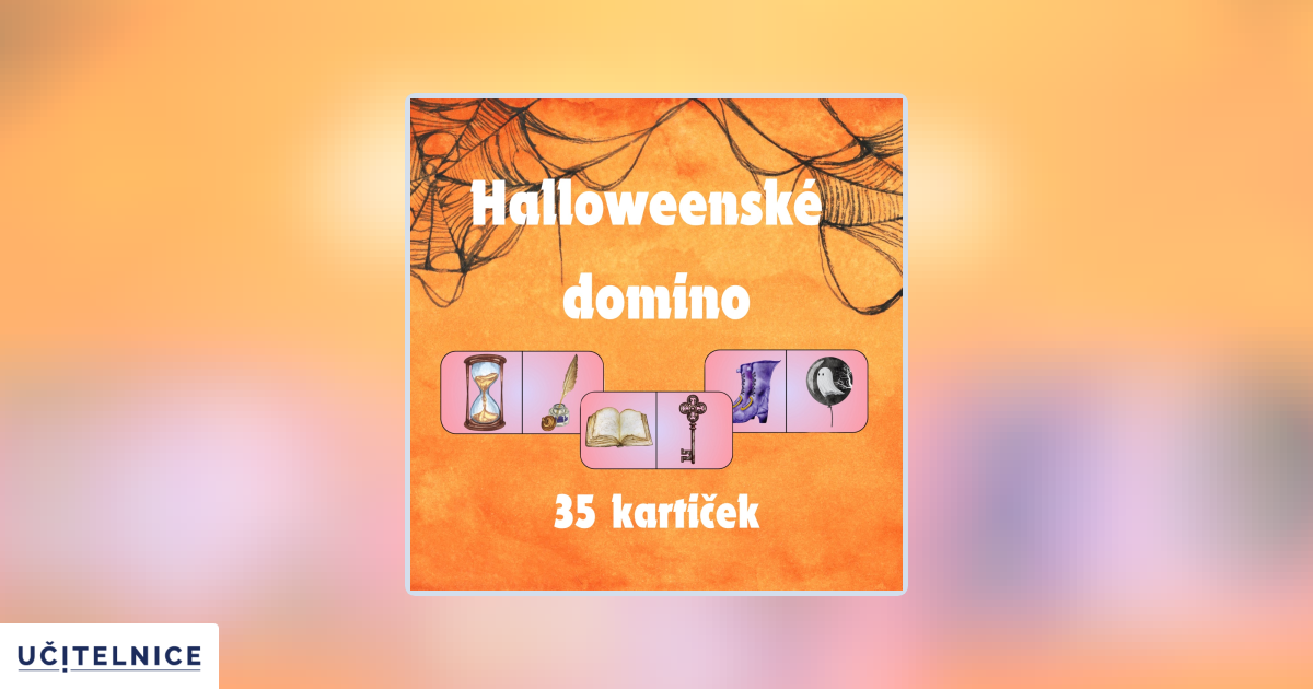 Domino - Halloween | Učitelnice
