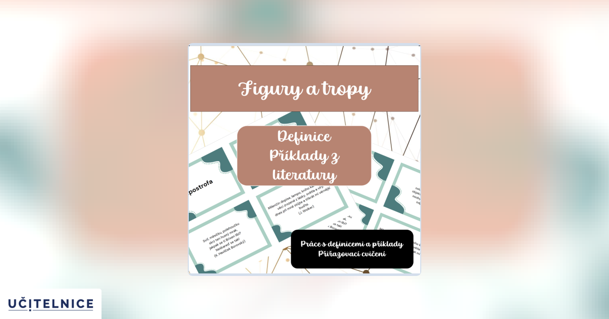 Figury a tropy: Kartičky | Učitelnice