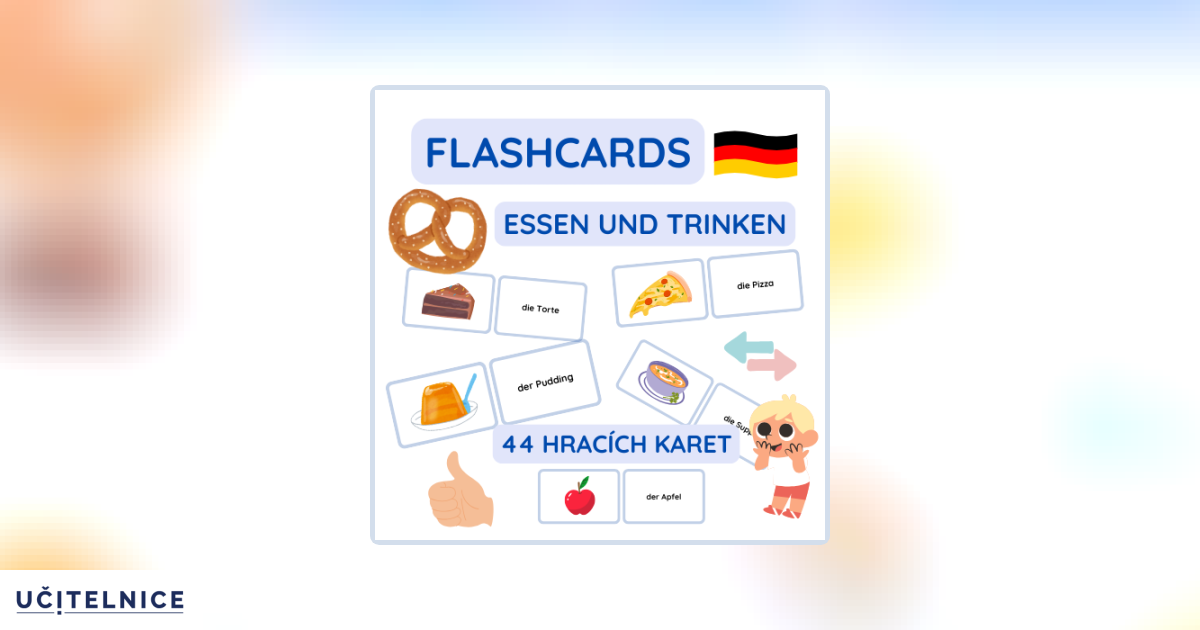 Flashcards - Essen und Trinken | Učitelnice