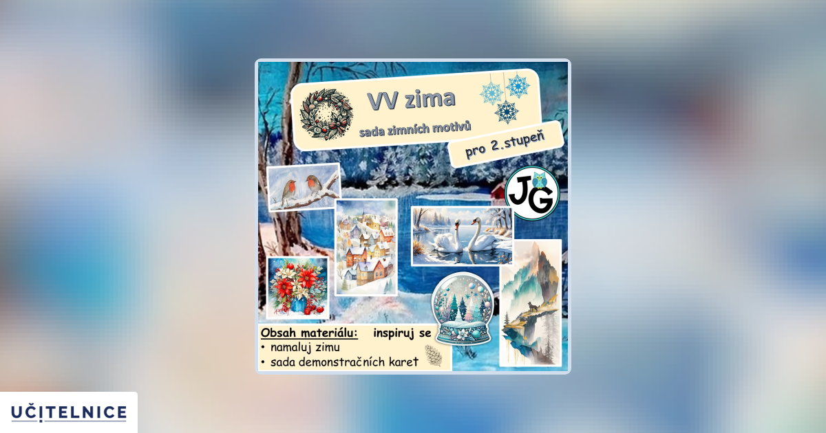 Vv zima pro 2.stupeň | Učitelnice