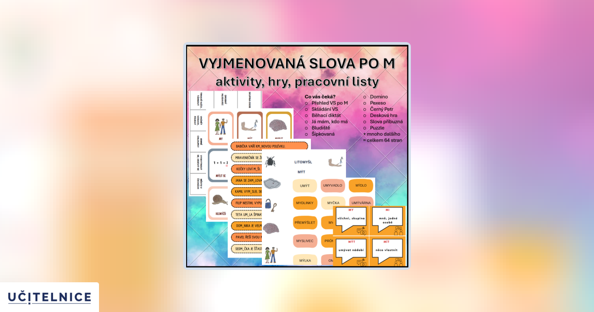 Vyjmenovaná slova po M | Učitelnice