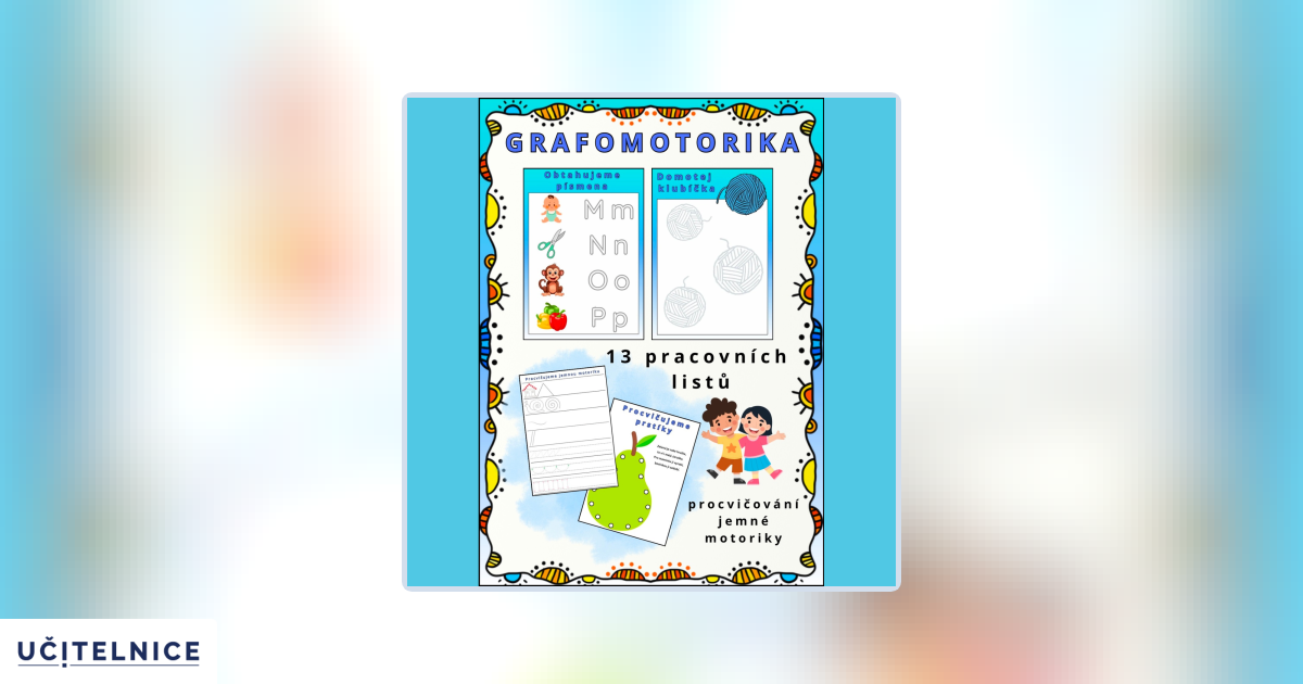 Grafomotorika | Učitelnice