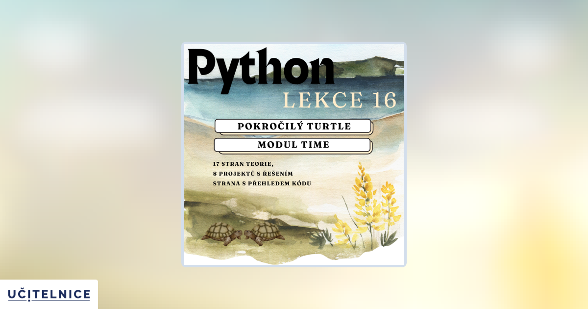 Programovací jazyk Python | Lekce 16: pokročilý turtle + modul time ...