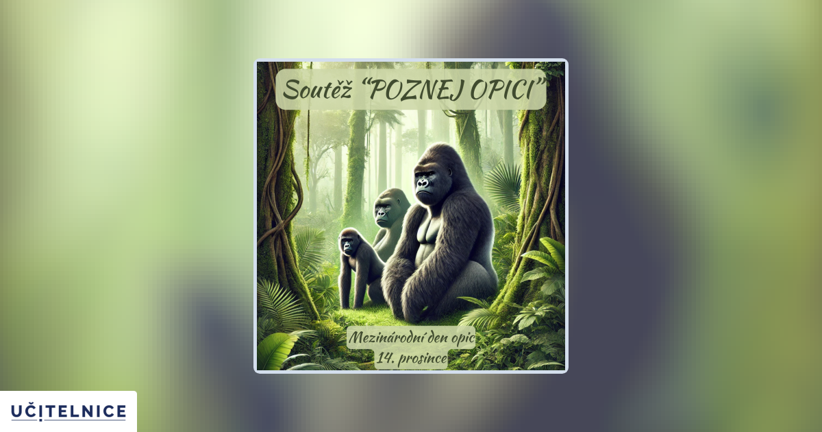 Soutěž "Poznej opici" (Mezinárodní den opic) | Učitelnice