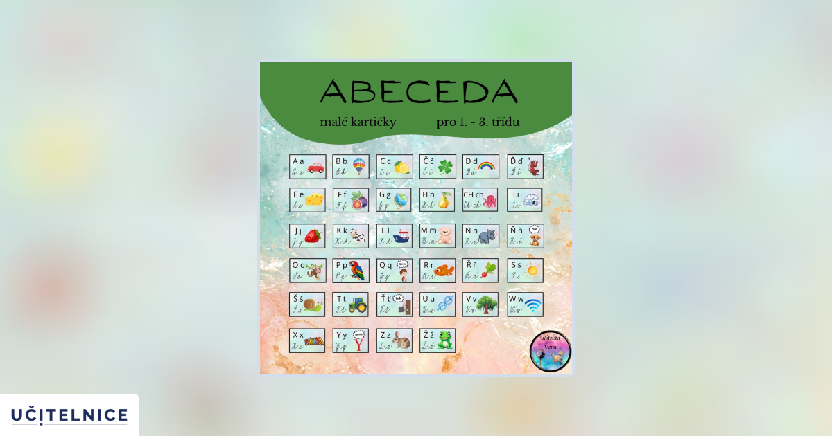 ABECEDA | Učitelnice