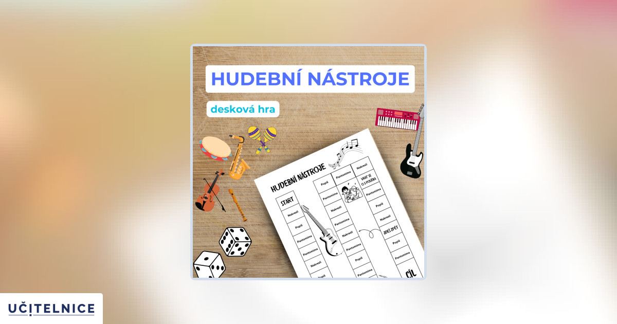 Materiál - Hudební nástroje - Desková hra