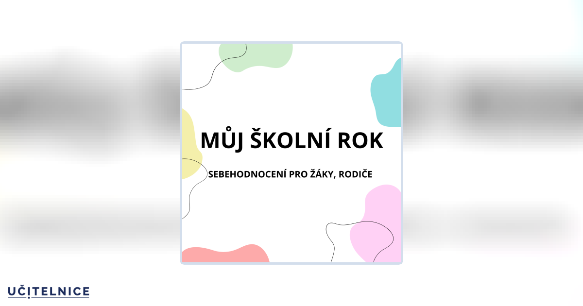 Sebehodnocení pro žáky, Dotazník pro rodiče | Učitelnice