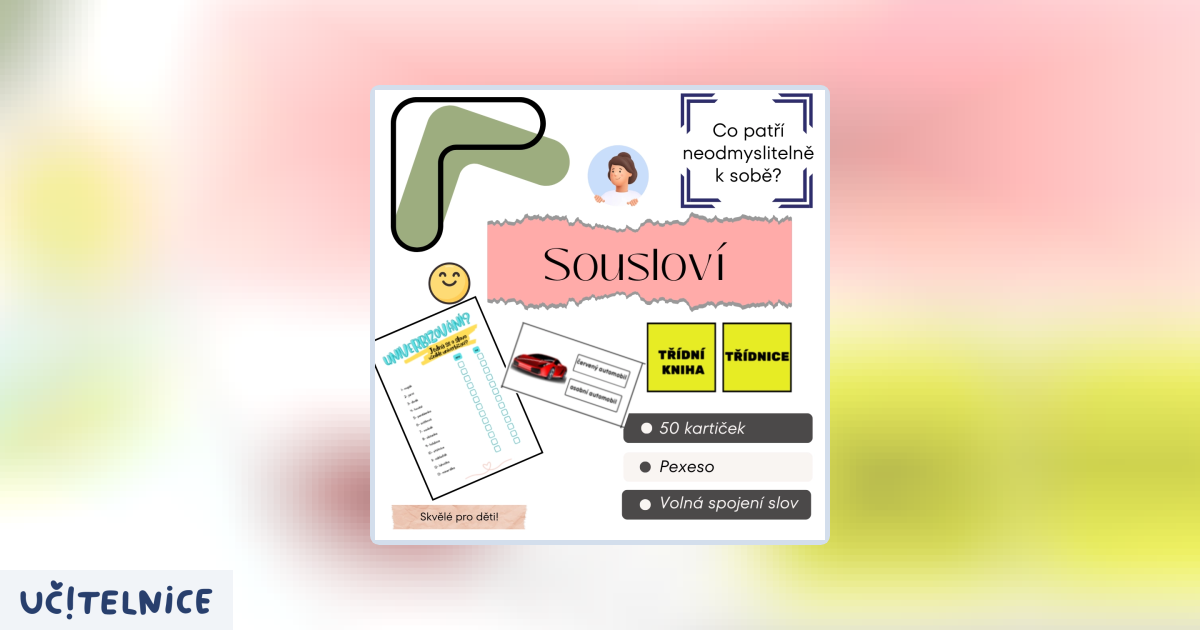 Sousloví | Učitelnice